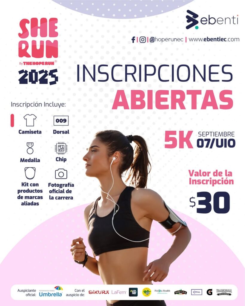She Run 2025 - Quito, Ecuador | Kanvur